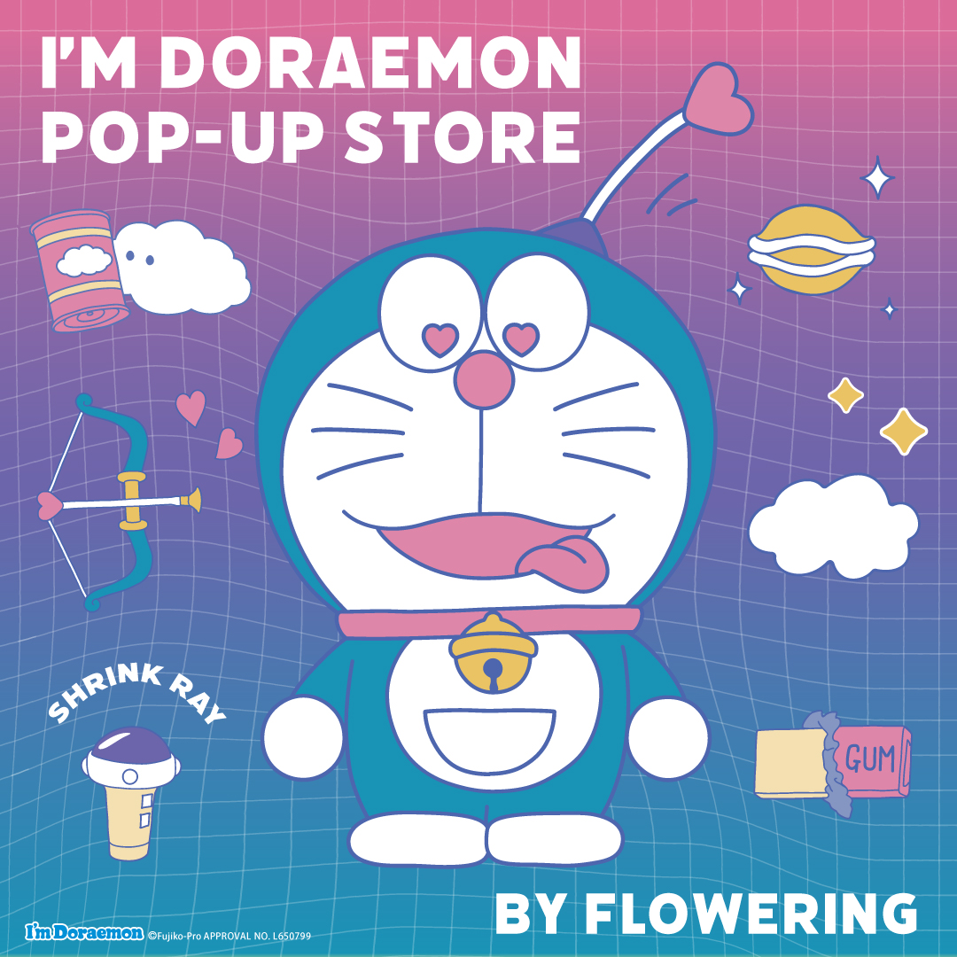 【開催予告】『I'M DORAEMON POP-UP STORE BY FLOWERING』 2024/5/20(月)～6/9(日) - 函館 ...